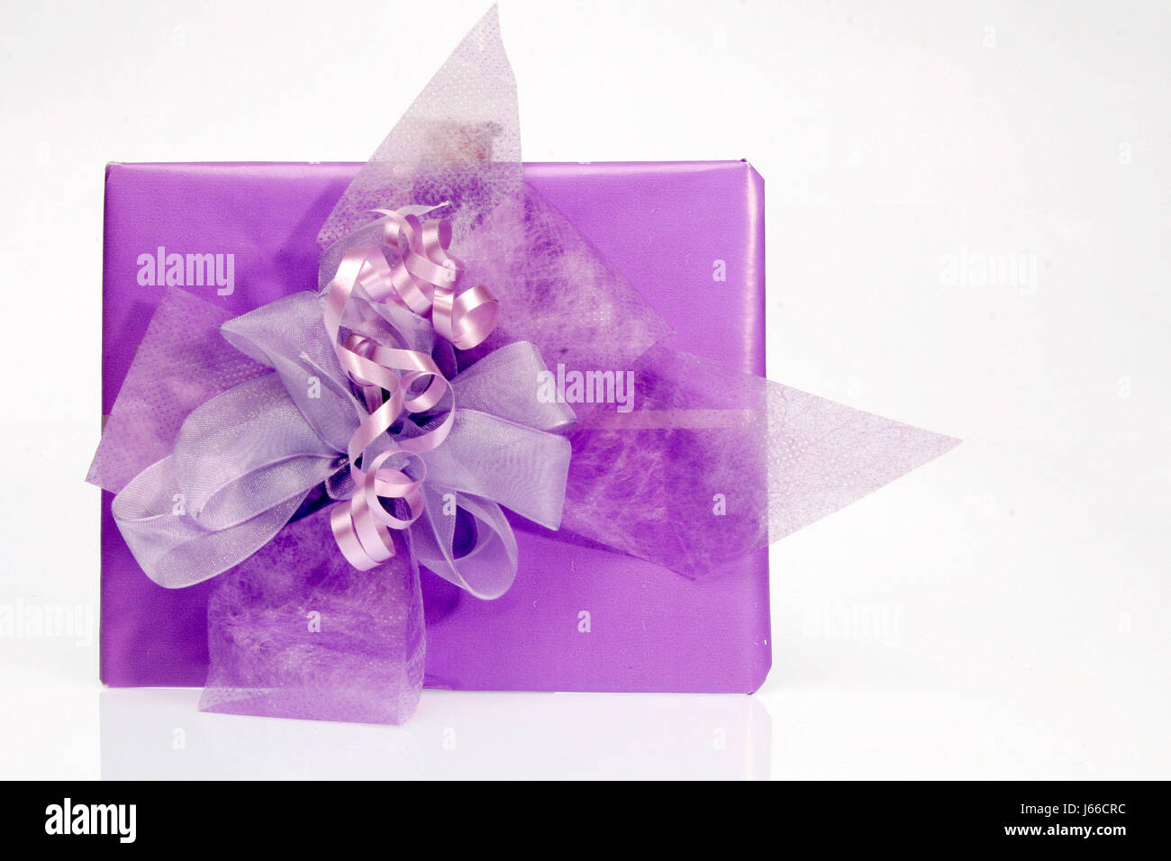 a beautifully wrapped gift Stock Photo - Alamy