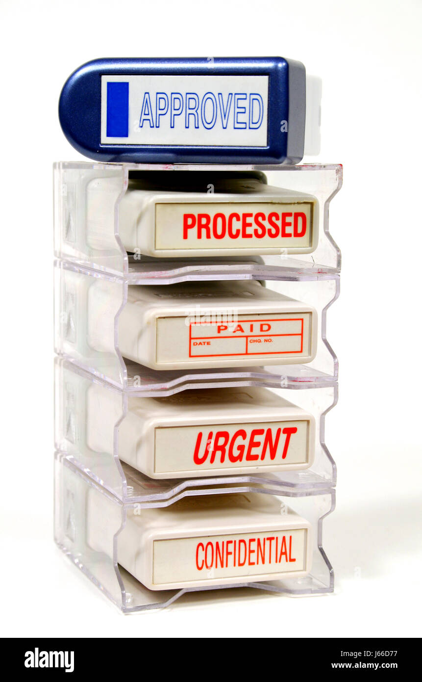 Approved stamp hi-res stock photography and images - Alamy