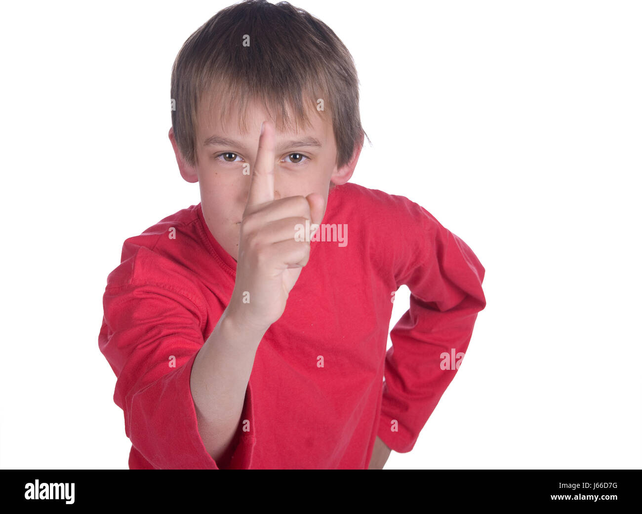 male masculine point boy lad male youngster pointing isolated male ...