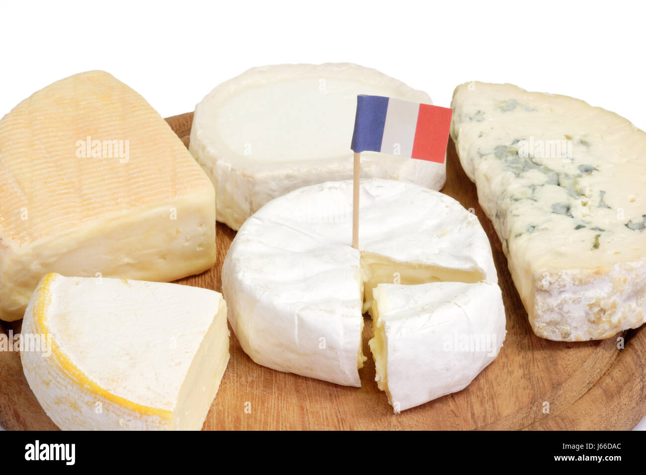 french cheese plate Stock Photo - Alamy