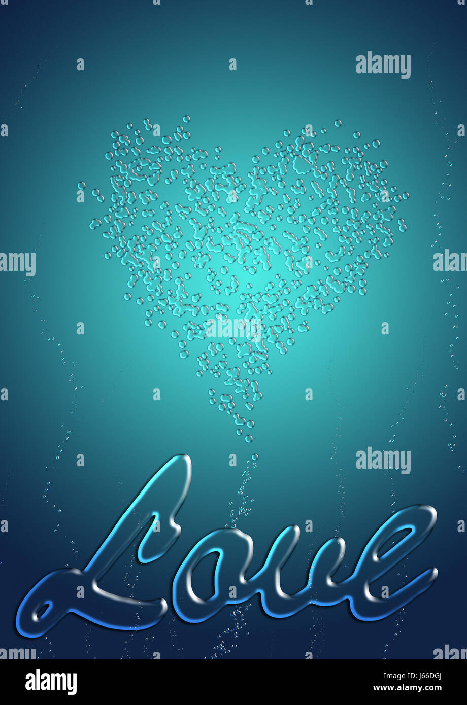 bubbles water drop waterdrop water heart pictogram symbol pictograph ...
