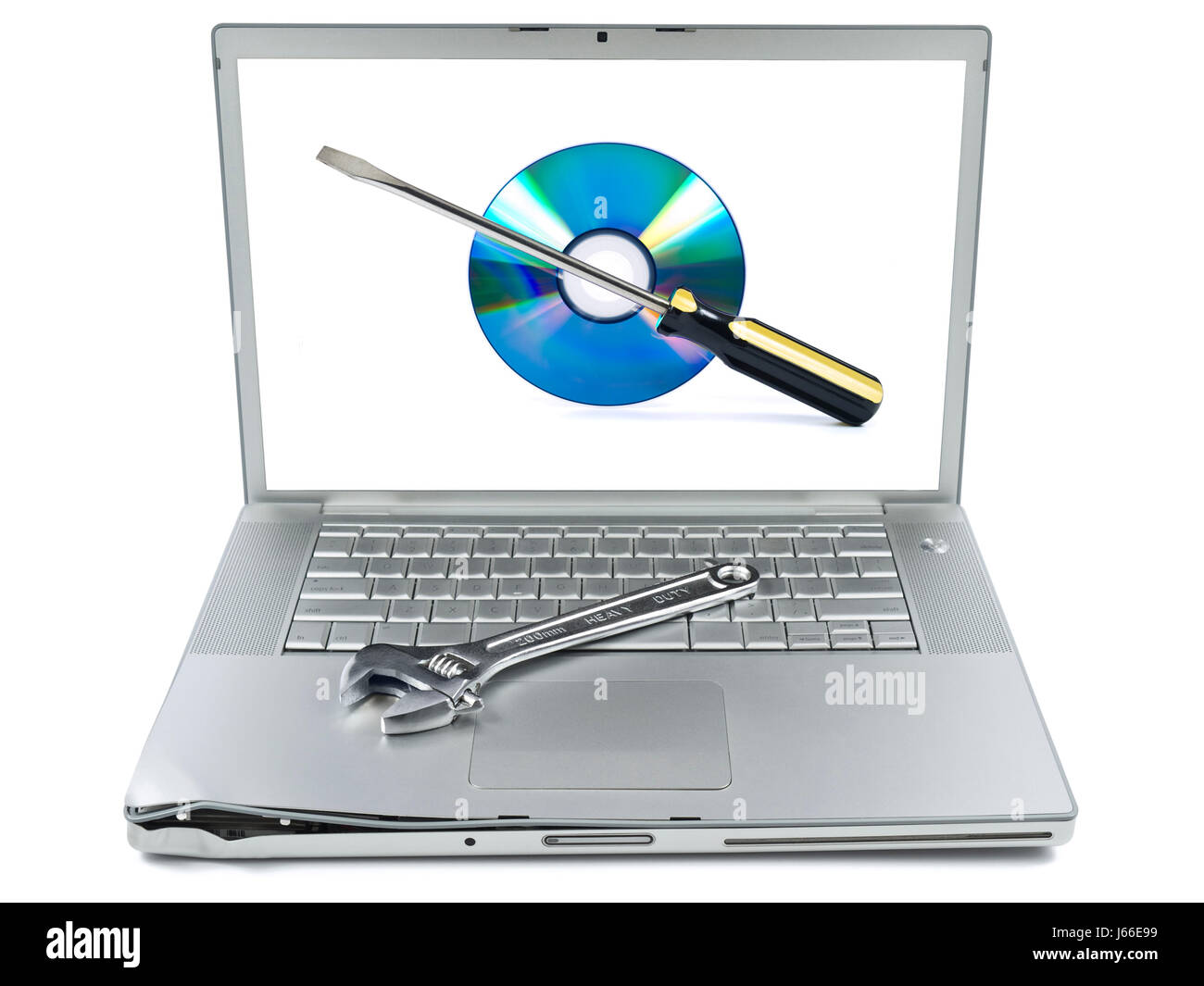 laptop notebook computers computer tools isolated software fixing ...