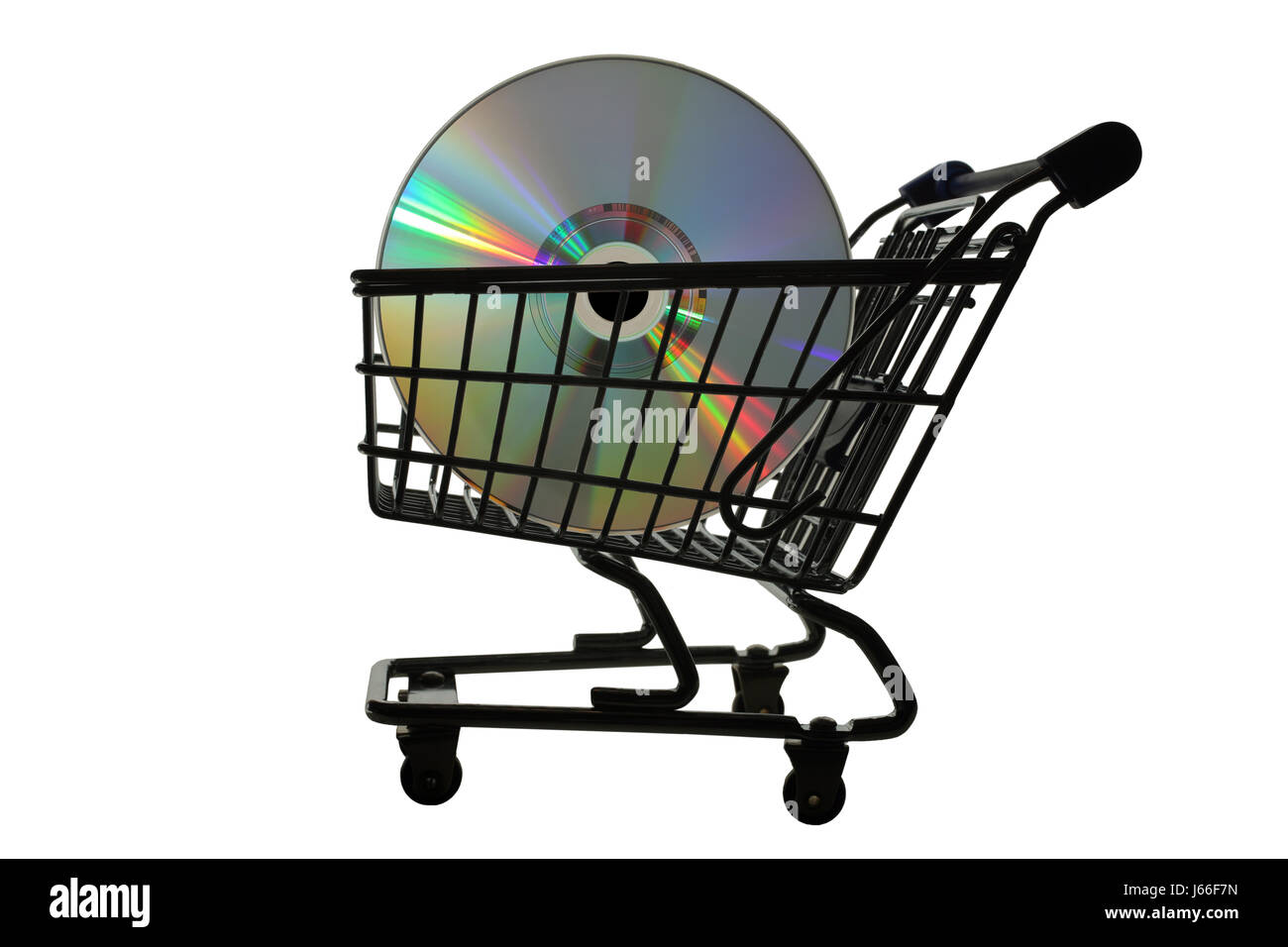 Shopping cart with cd hi-res stock photography and images - Alamy