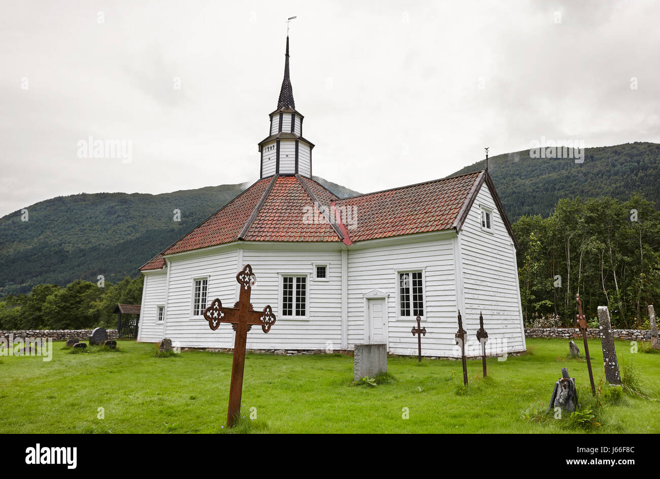 Old stordal church hi-res stock photography and images - Alamy