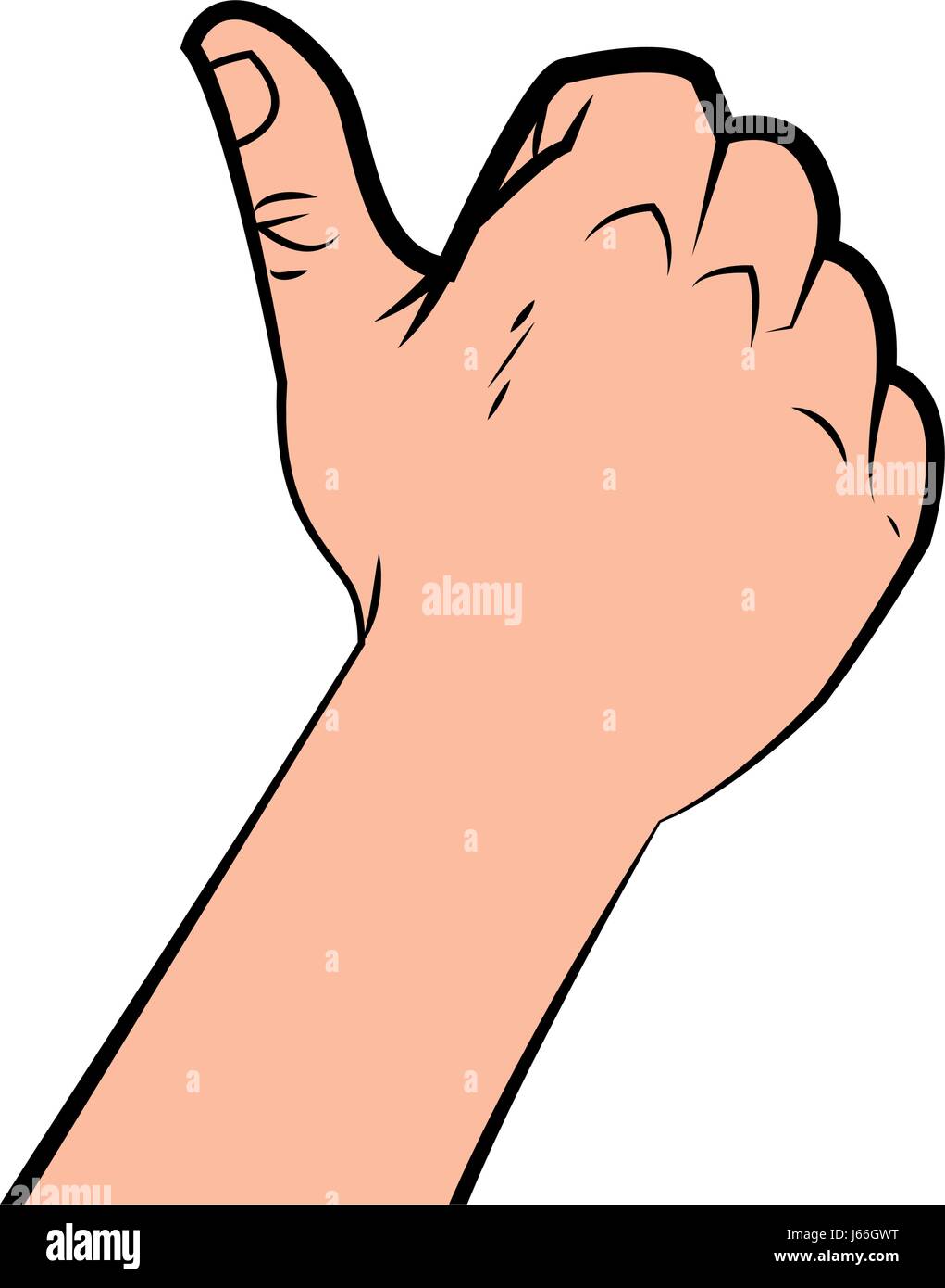 Woman showing okay gesture Stock Vector Images - Alamy