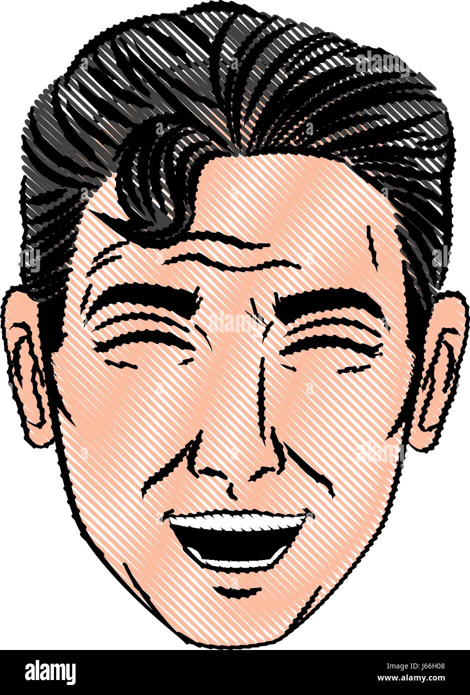 face man pop art style image Stock Vector Image & Art - Alamy