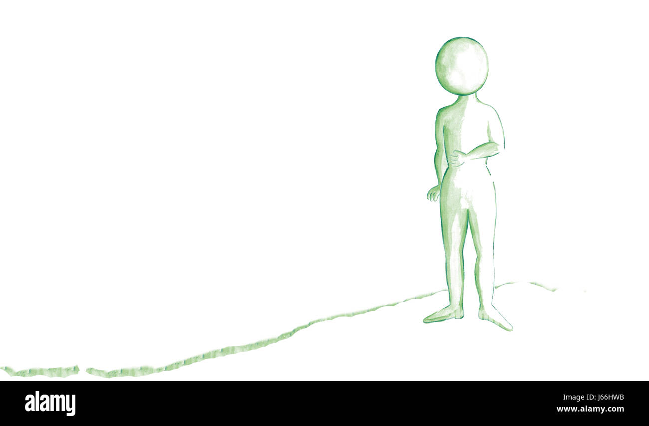 wait waiting illustration standing contemplate stand wait waiting ...