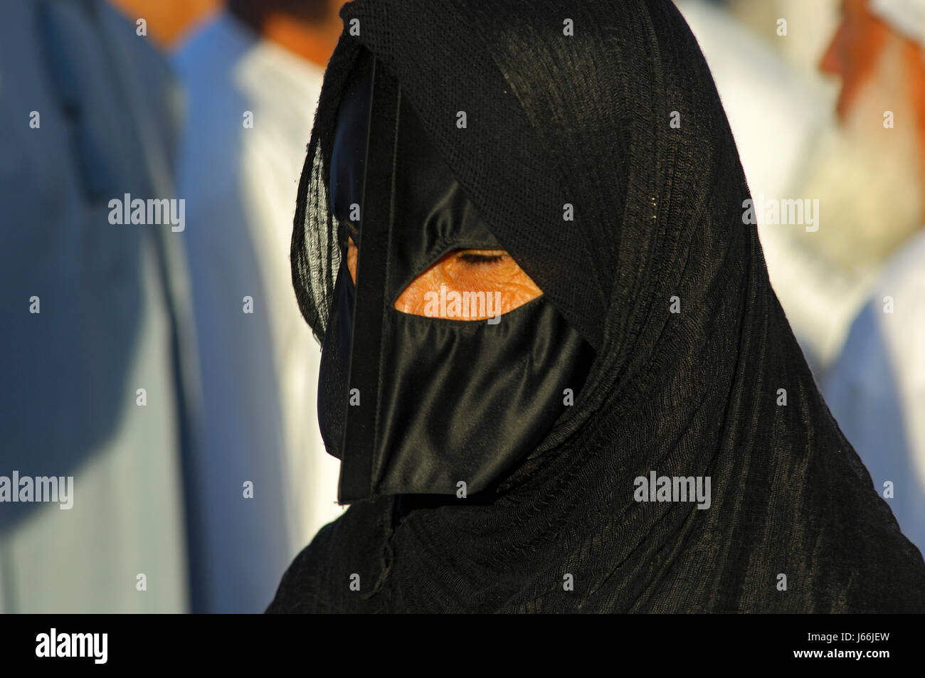 Oman woman traditional burqa hi-res stock photography and images - Alamy