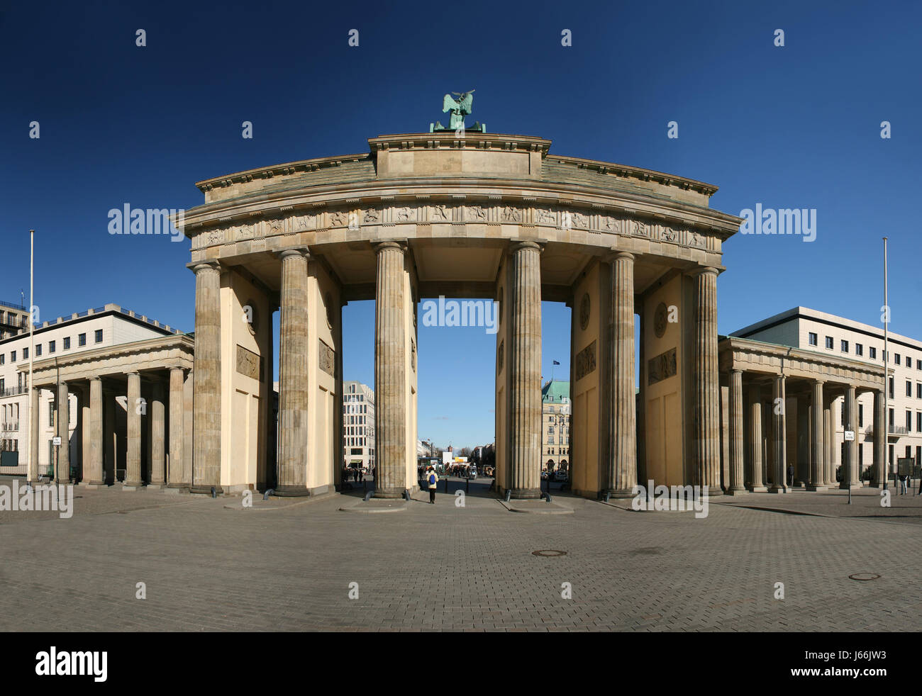 city town goal passage gate archgway gantry europe berlin germany ...