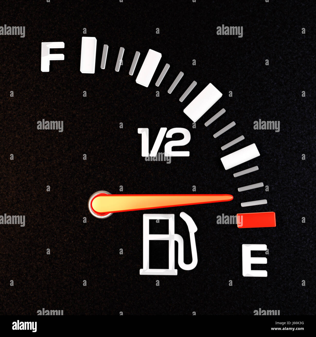 Fuel gauge half full hi-res stock photography and images - Alamy