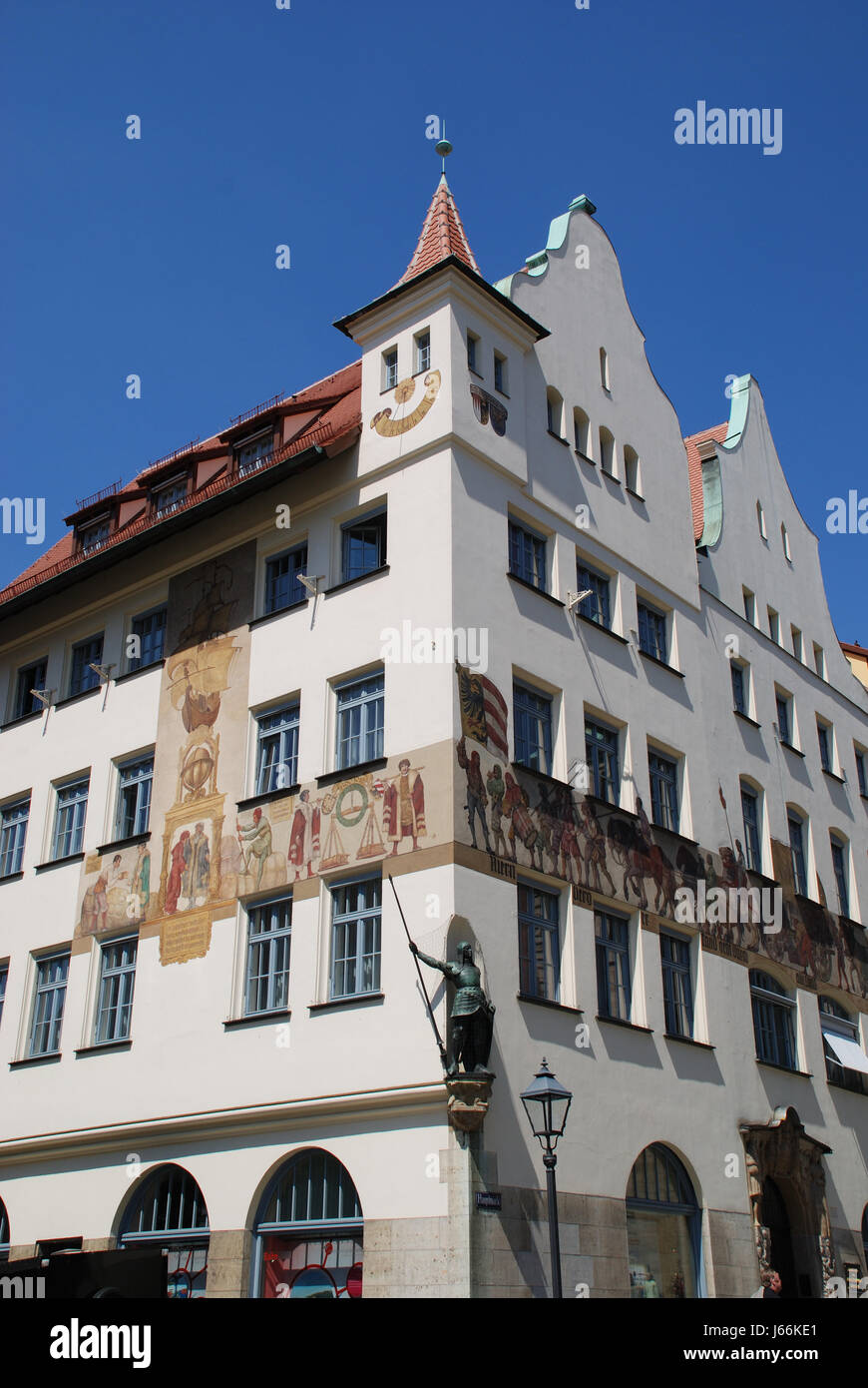 bavaria nuremberg sun dial knight business dealings deal business ...