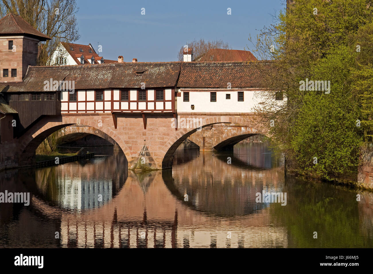 idyll in nuremberg altstadt Stock Photo - Alamy