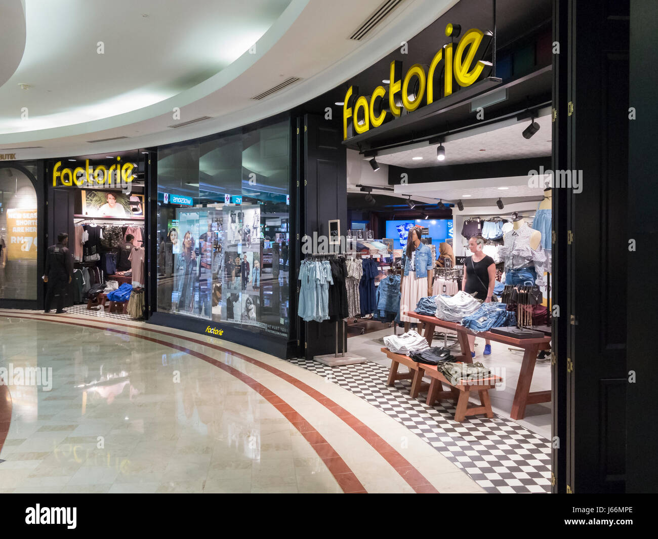 Factorie shop, Malaysia Stock Photo - Alamy