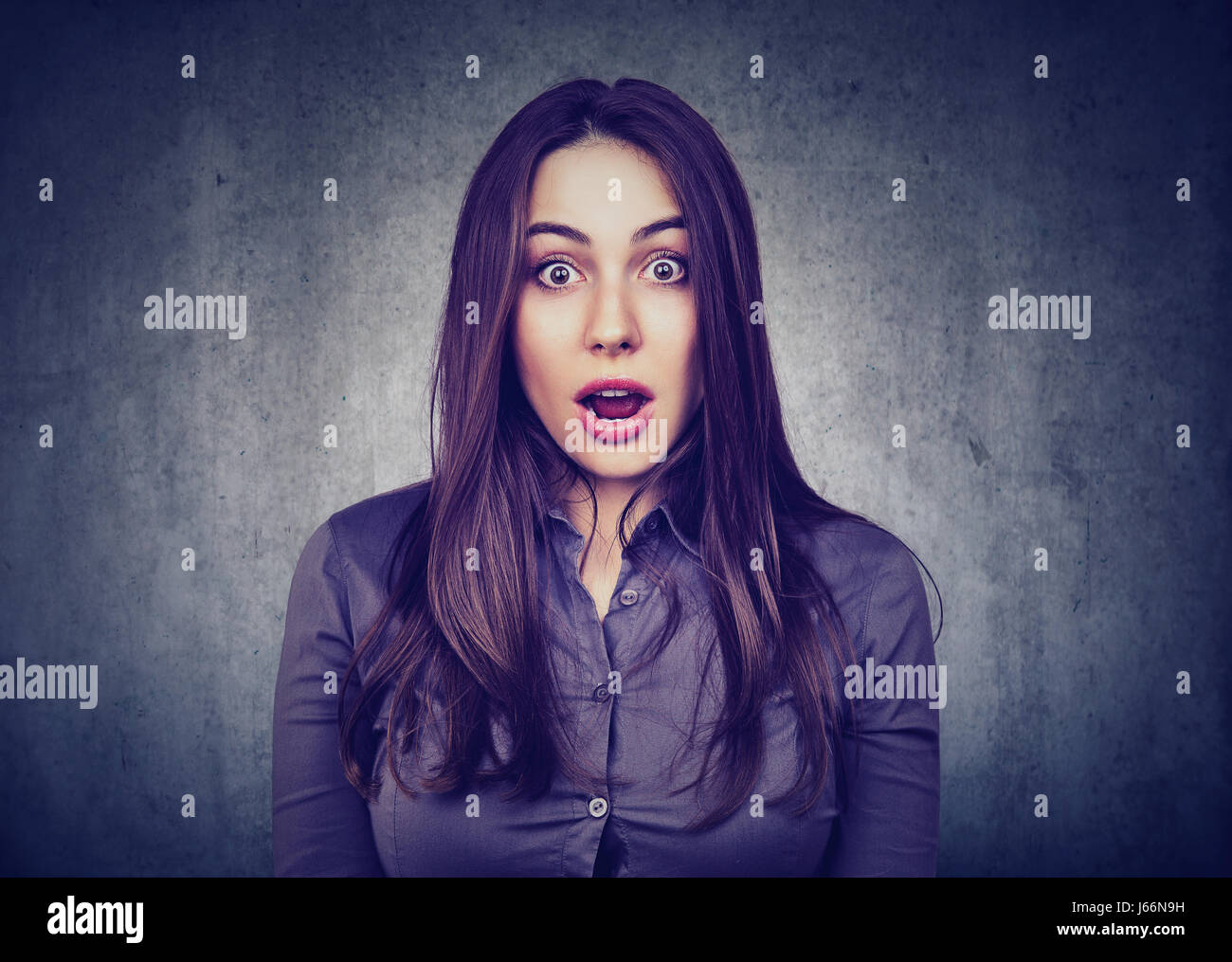 Shock shocked beautiful hi-res stock photography and images - Alamy
