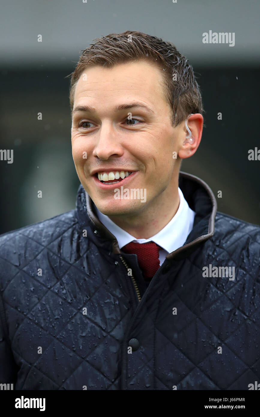 ITV Racing Presenter Oli Bell Stock Photo - Alamy