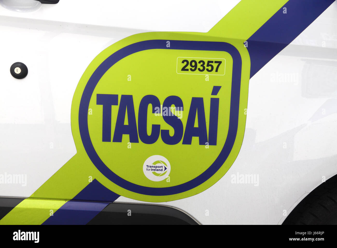 Irish taxi logo hi-res stock photography and images - Alamy