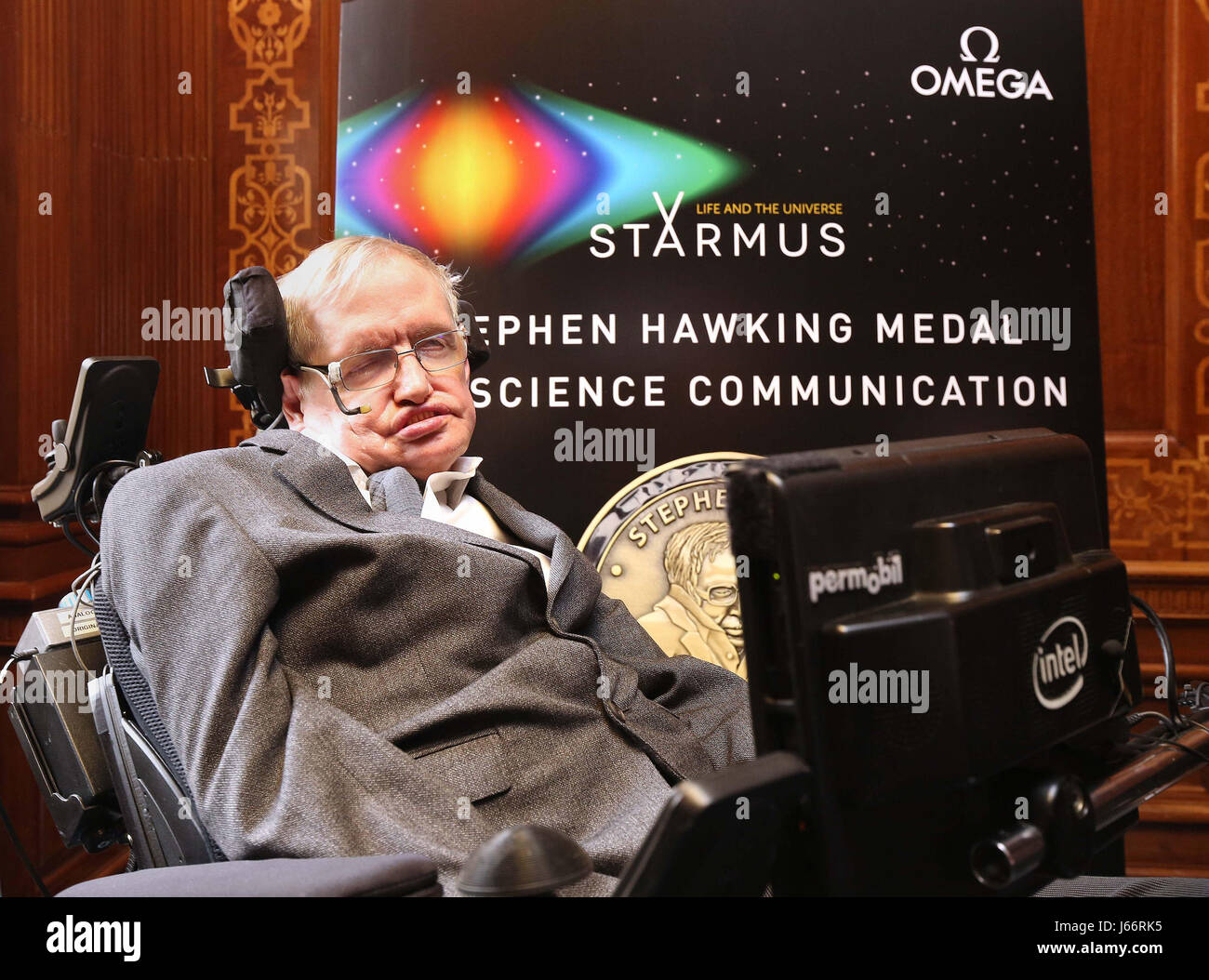 Professor stephen hawking royal society hi-res stock photography and ...
