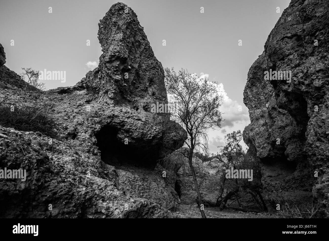 Inside Sesriem Canyon at Sunset, Sossusvlei, Namibia Stock Photo - Alamy