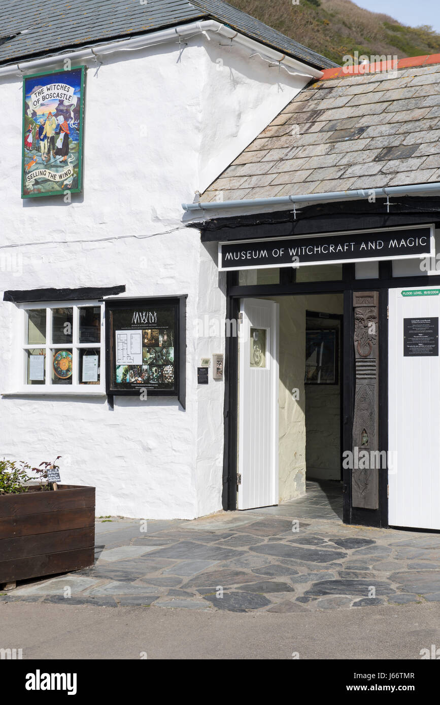 Museum of Witchcraft and Magic, Boscastle, Cornwall, England, UK Stock ...