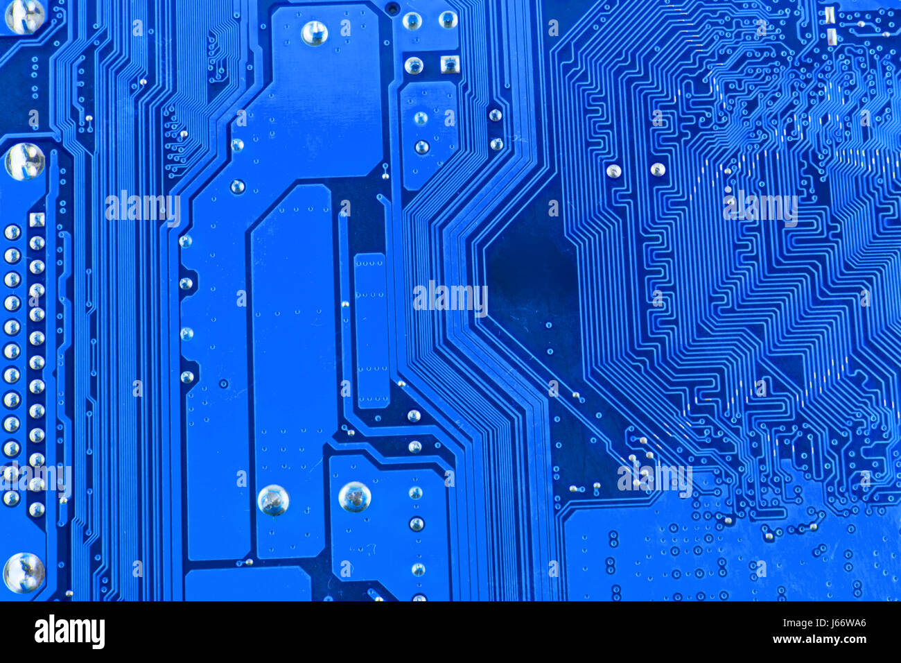 Circuit board. Electronic computer hardware technology. Motherboard ...