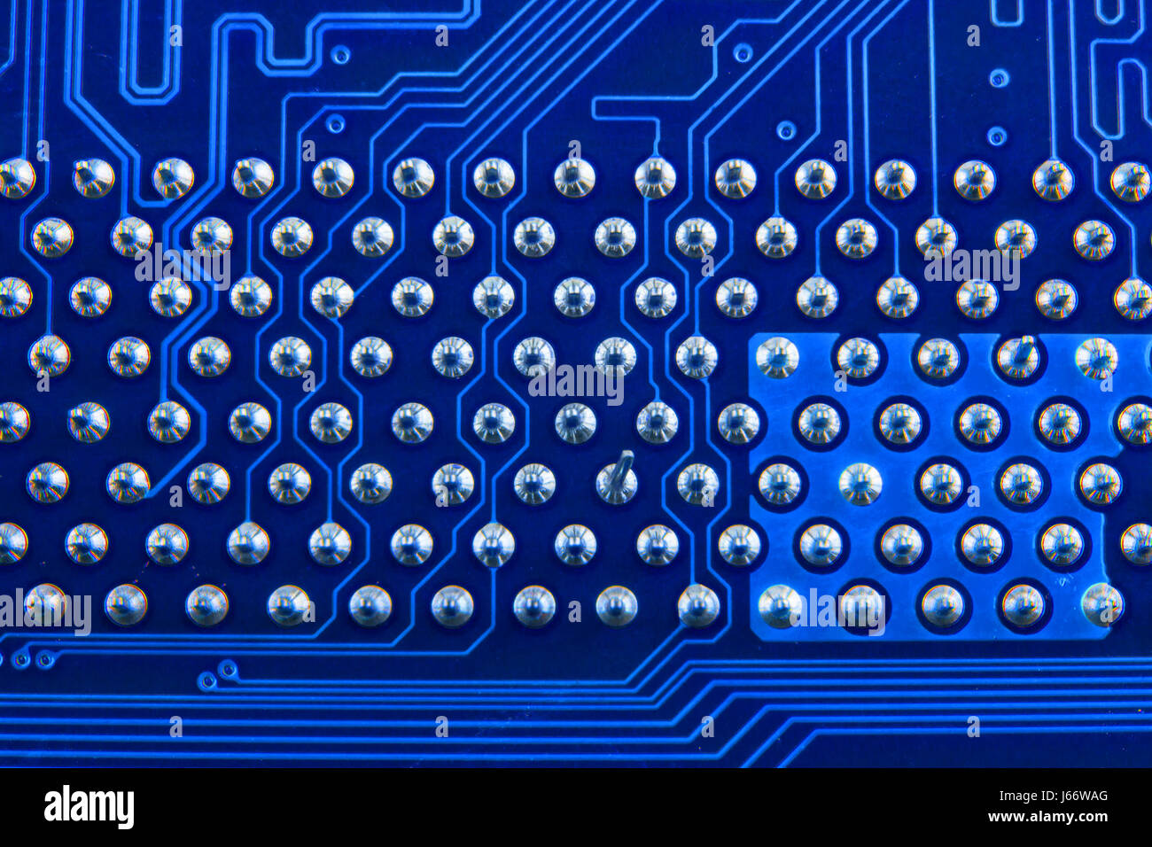 Circuit board. Electronic computer hardware technology. Motherboard ...