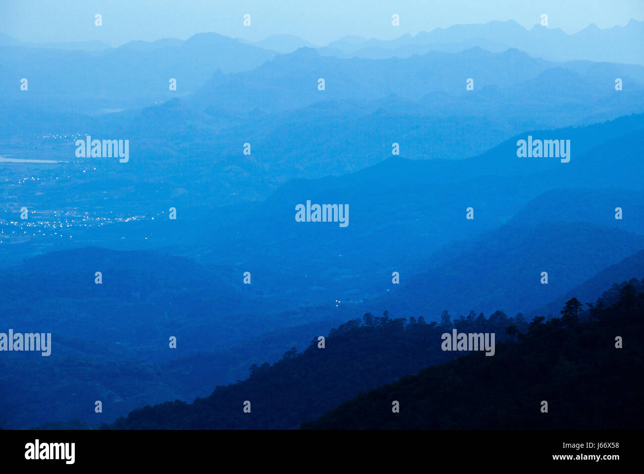 landscape view point top of mountain view Stock Photo - Alamy