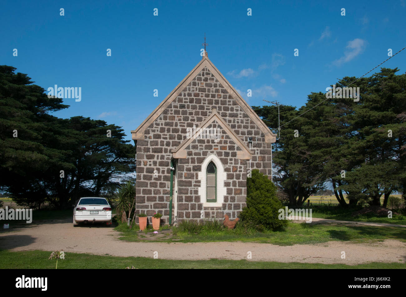 Converted bluestone church beside Grants Bridge at Little River ...