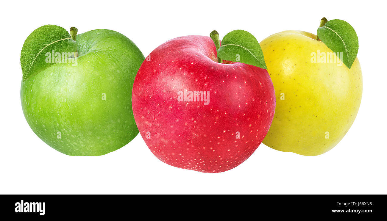 apple isolated on white background Stock Photo - Alamy