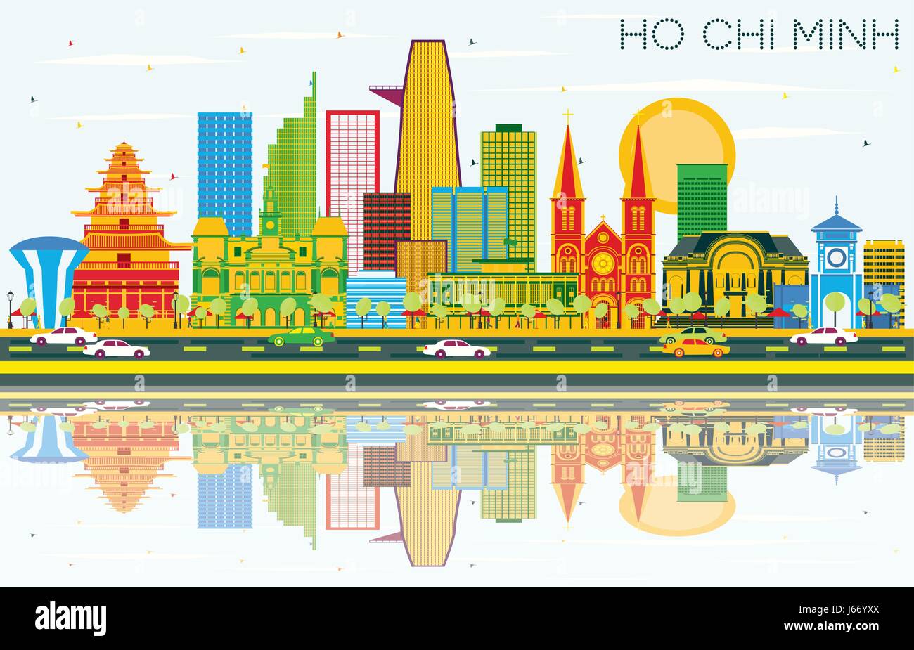 Saigon ho Stock Vector Images - Alamy
