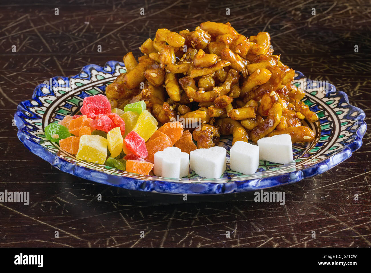Chak chak food hi-res stock photography and images - Alamy