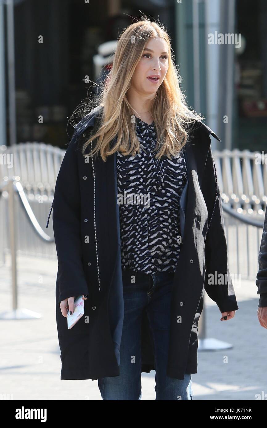 Whitney Port arrives at Universal Studios where she was interviewed by ...