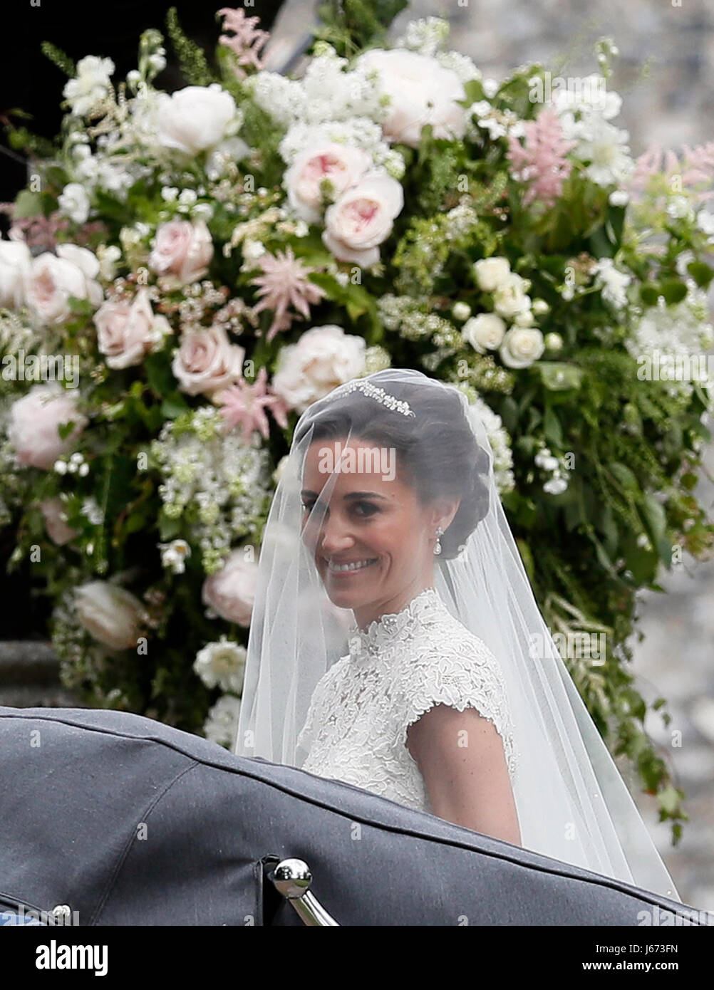 The Duchess of Cambridge's sister Pippa Middleton arrives at St Mark's ...