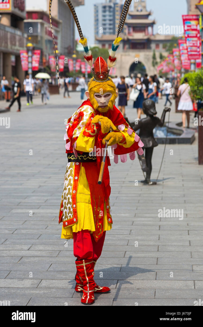 Performer in traditional costume chinese hi-res stock photography and ...
