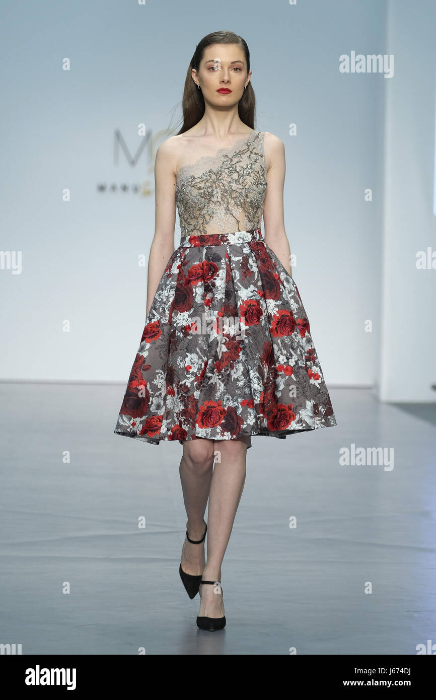 Madrid Bridal Week 2017 - Manu García - Catwalk Featuring: Model Where ...