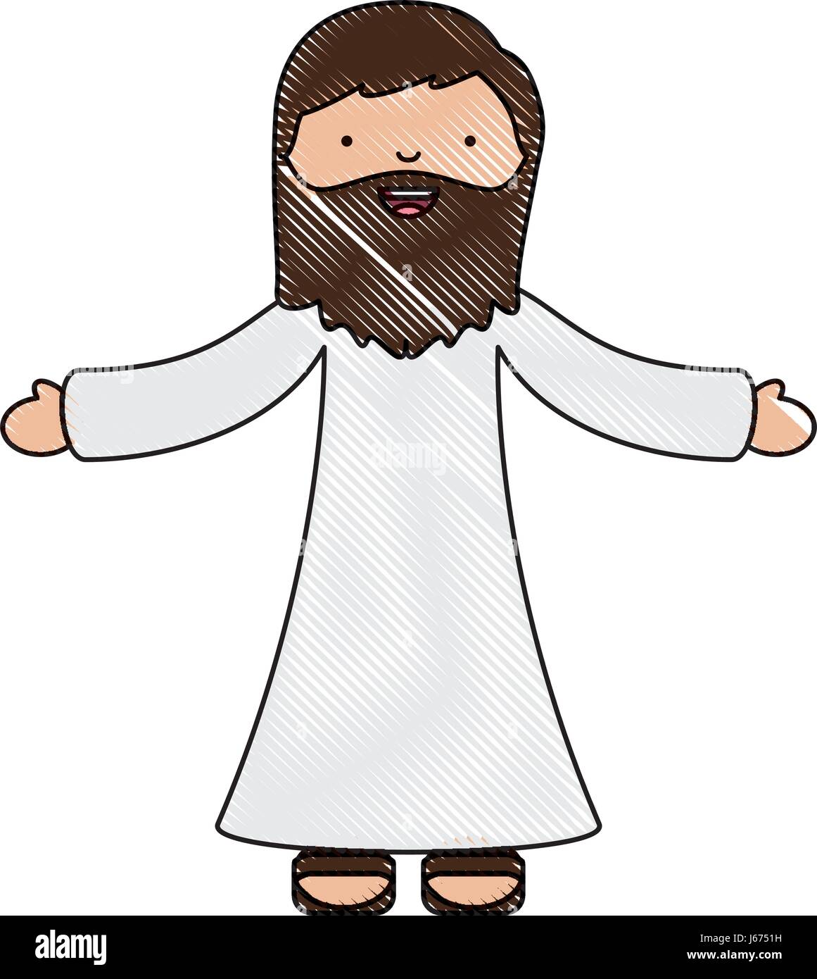 holy jesuschrist character icon Stock Vector Image & Art - Alamy