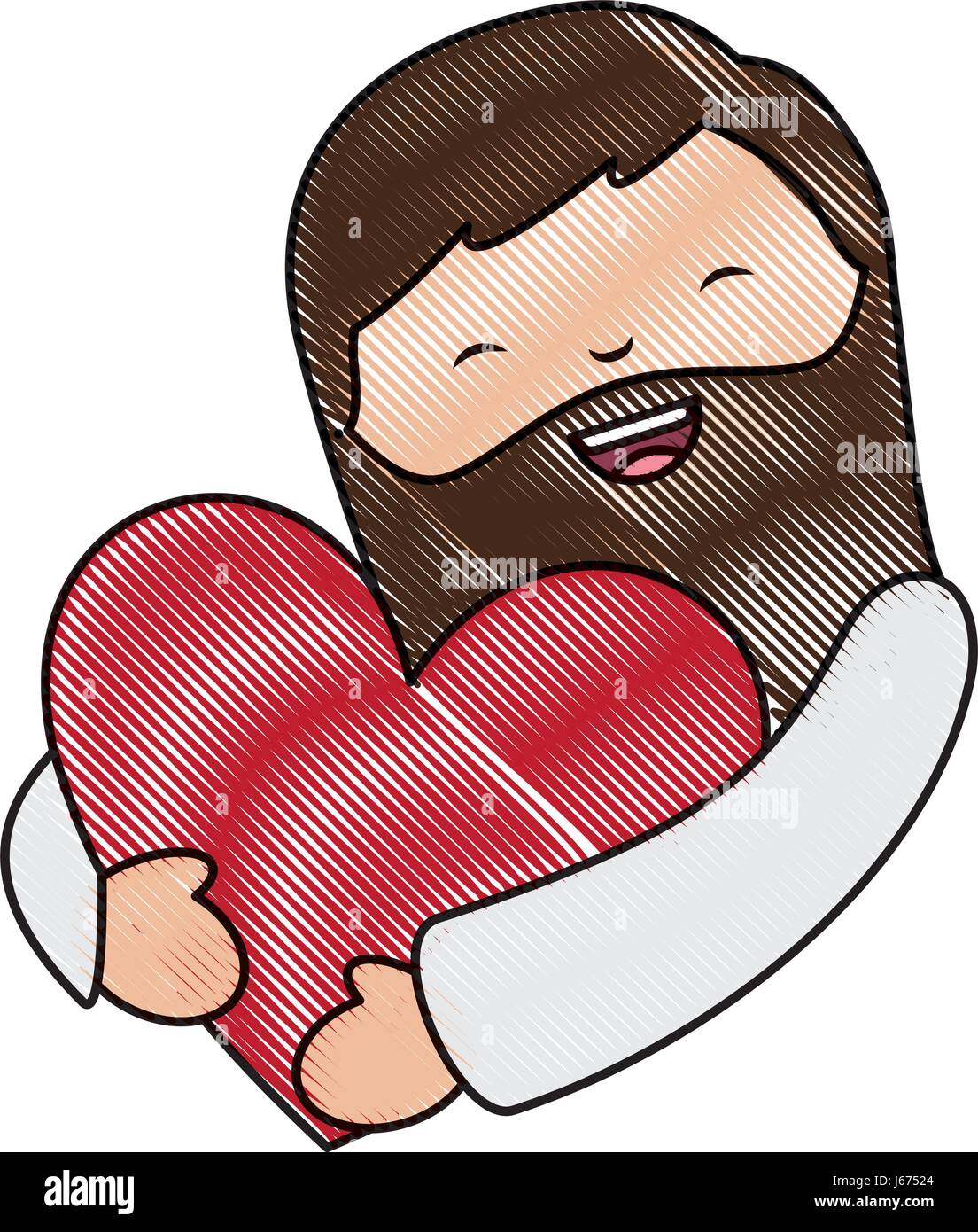 Holy hug Stock Vector Images - Alamy