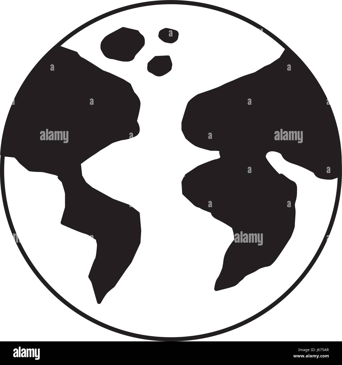 world earth planet icon Stock Vector Image & Art - Alamy