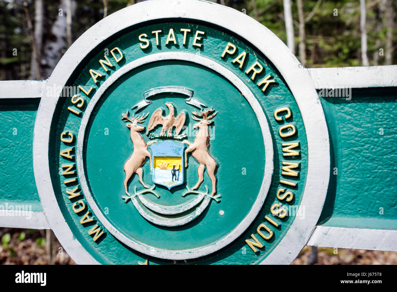 State michigan seal hi-res stock photography and images - Alamy