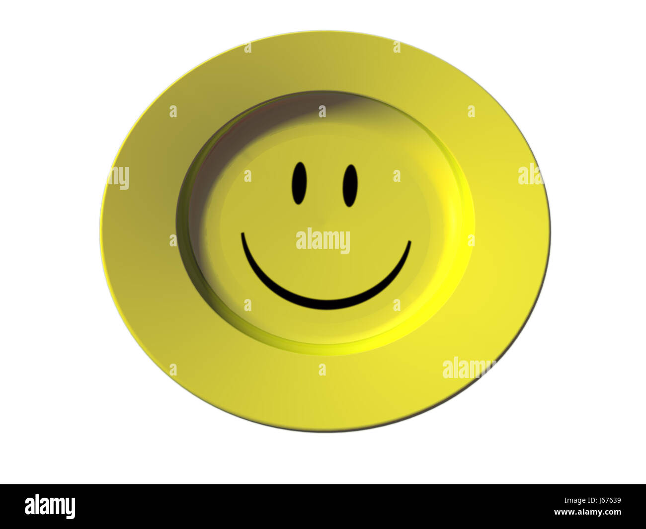Smiley plate Cut Out Stock Images & Pictures - Alamy