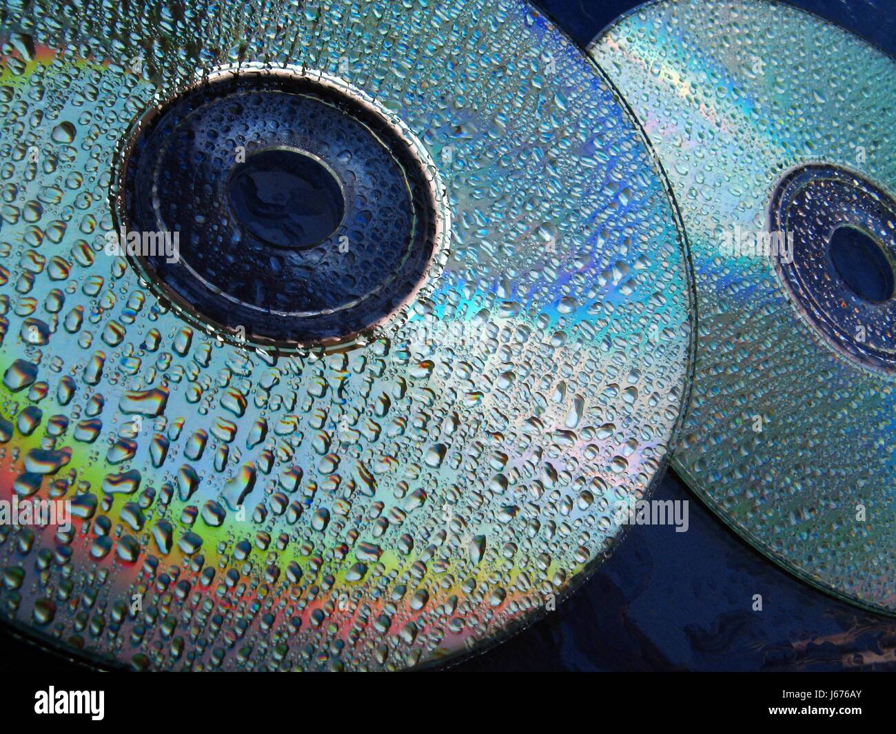drop rainbow dvd CD abstract spectrum colors colours water drip drops ...