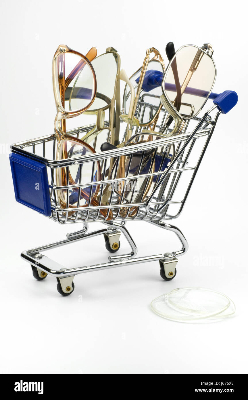 health eyes spectacles glasses eyeglasses shopping trolley cart ...