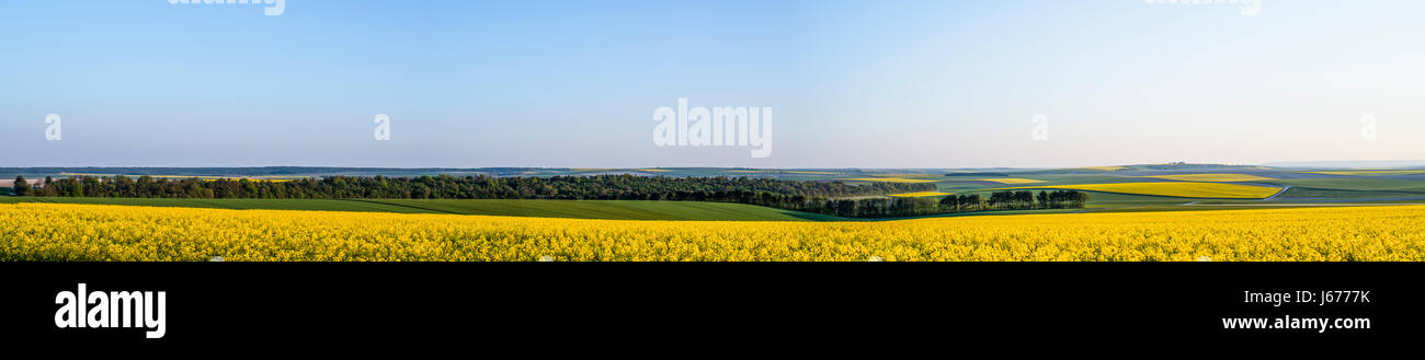 french countryside panorama Stock Photo - Alamy