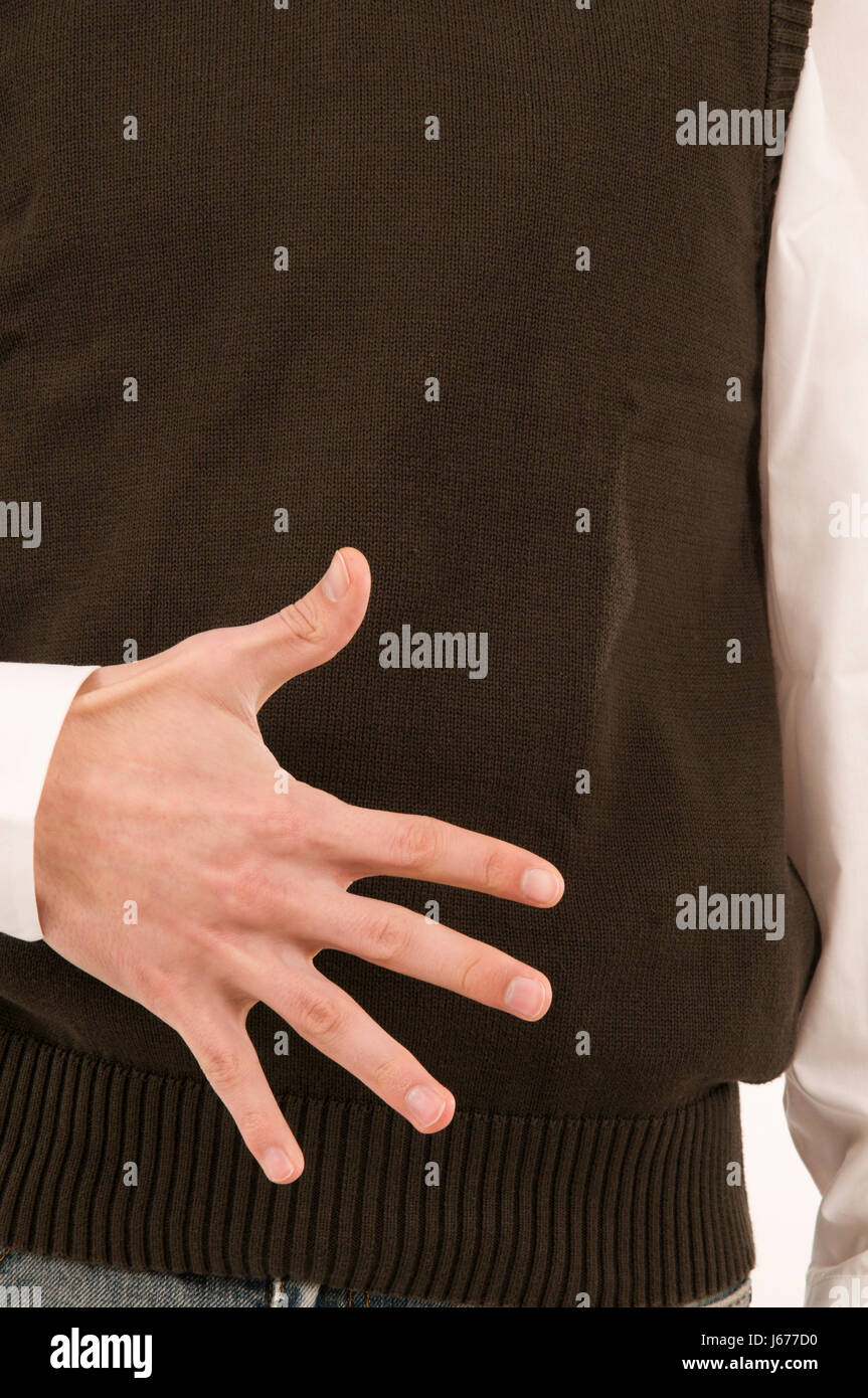 hand finger five person man gesticulate indicate show interpret hand ...