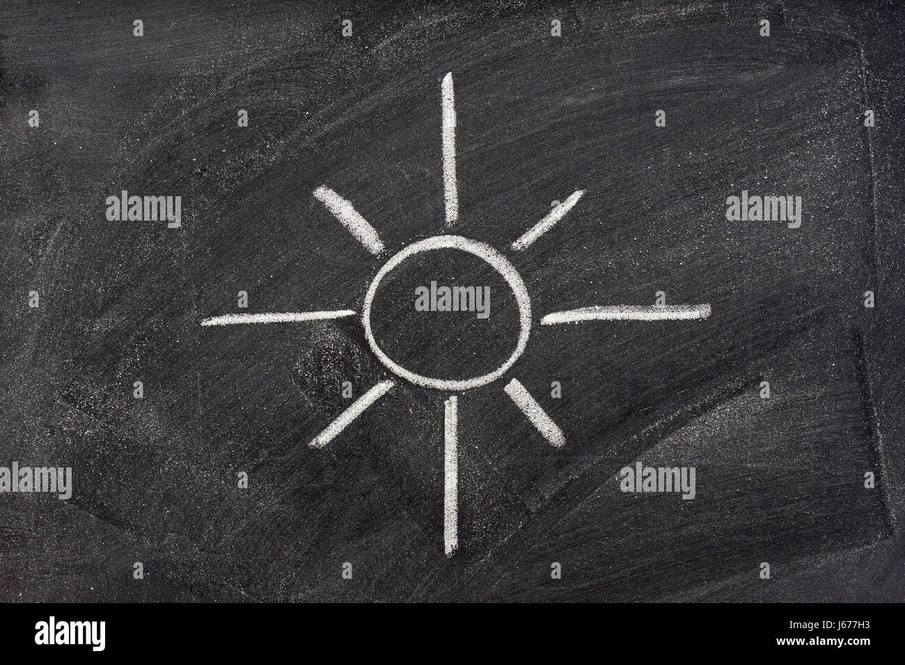 blackboard sunshine brightness sign board pictogram symbol pictograph ...