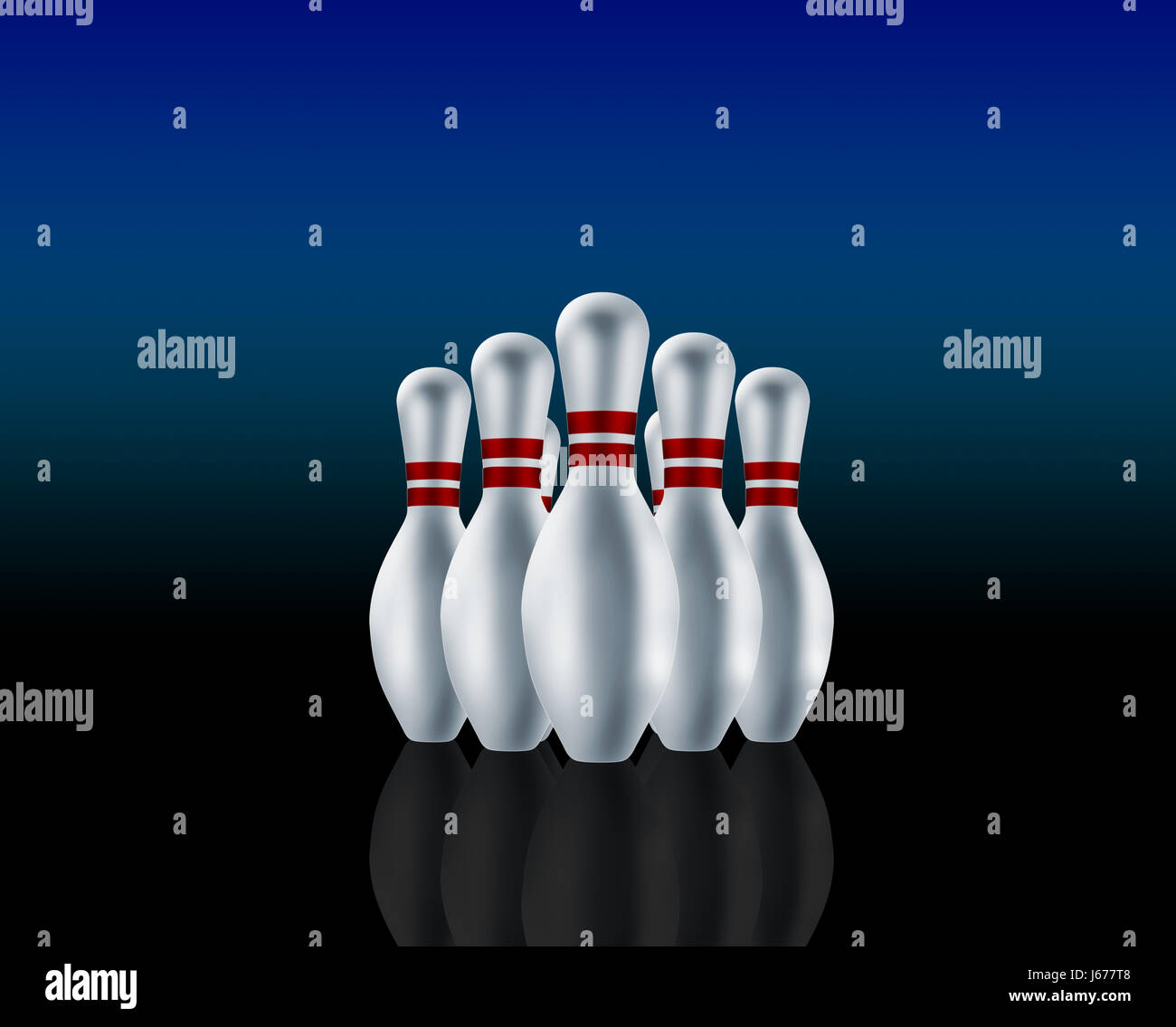 Play ninepins hi-res stock photography and images - Alamy