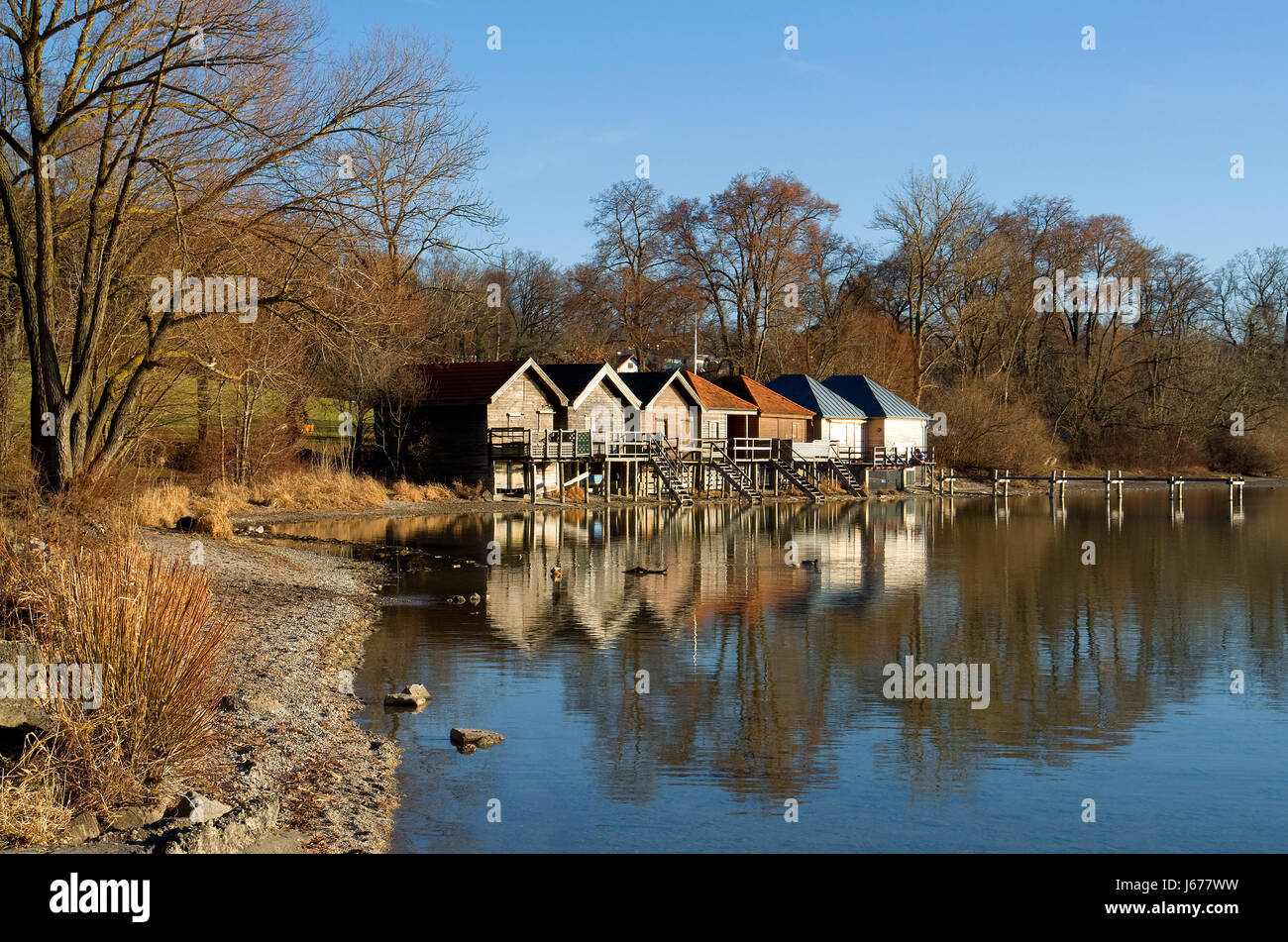 waters bavaria bavarian boathouse salt water sea ocean water nature ...