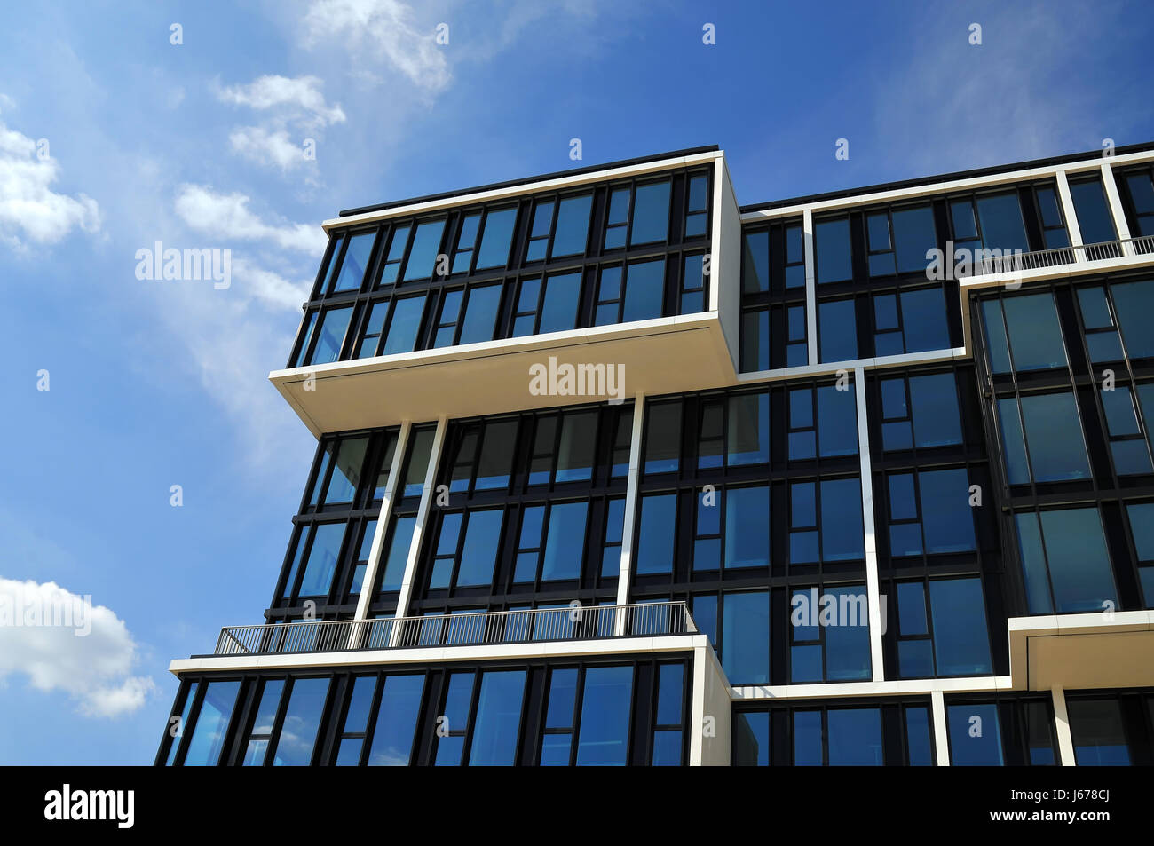 office building office block block of offices building steel style of ...