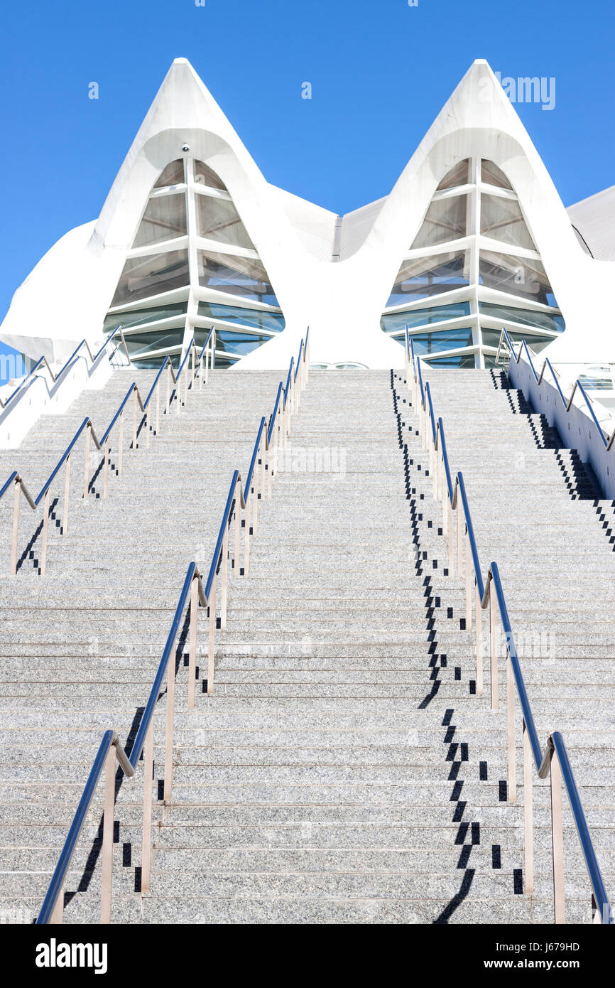 Prince Philip Science Museum. Valencia, Spain Stock Photo - Alamy