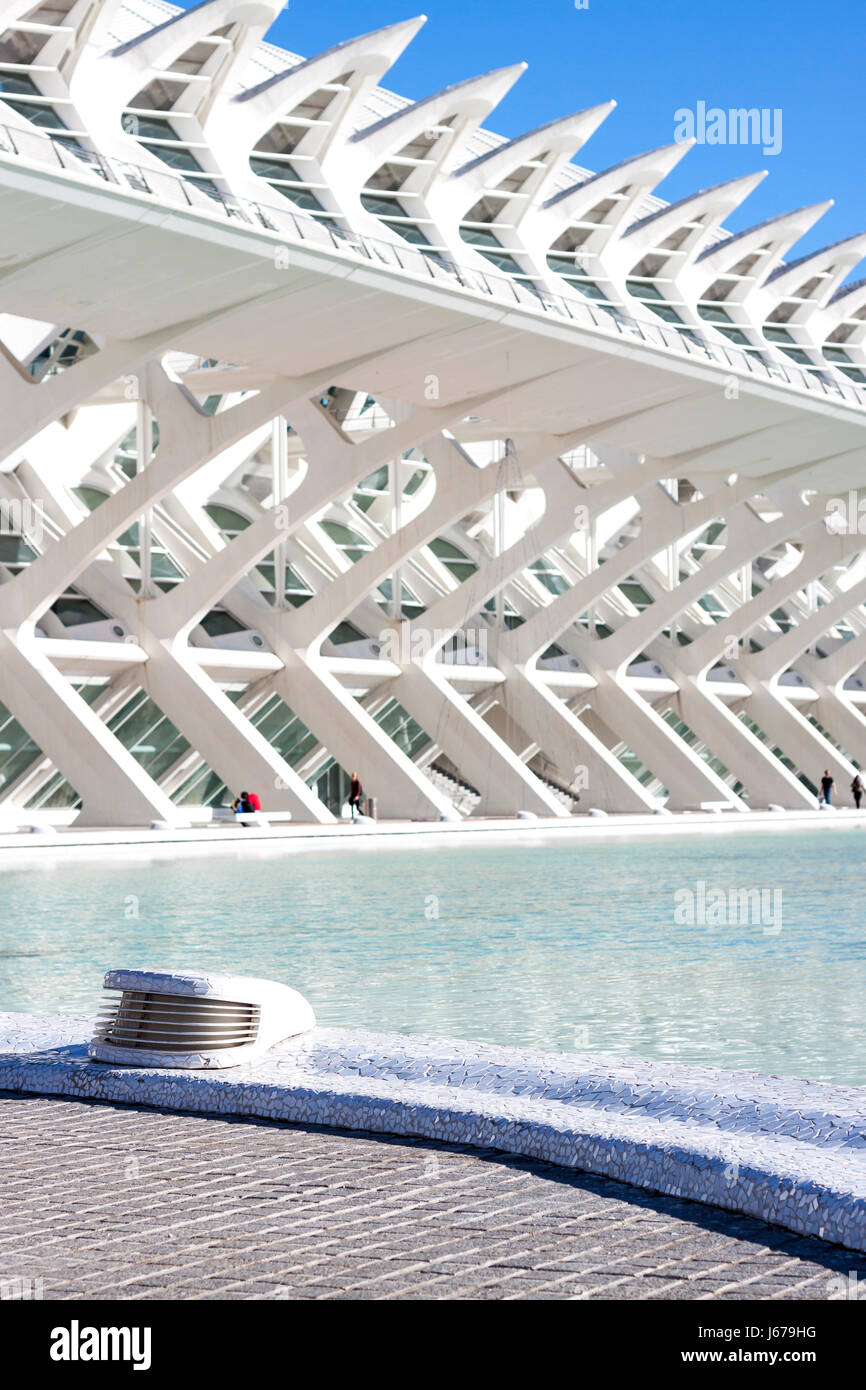 Prince Philip Science Museum. Valencia, Spain Stock Photo - Alamy