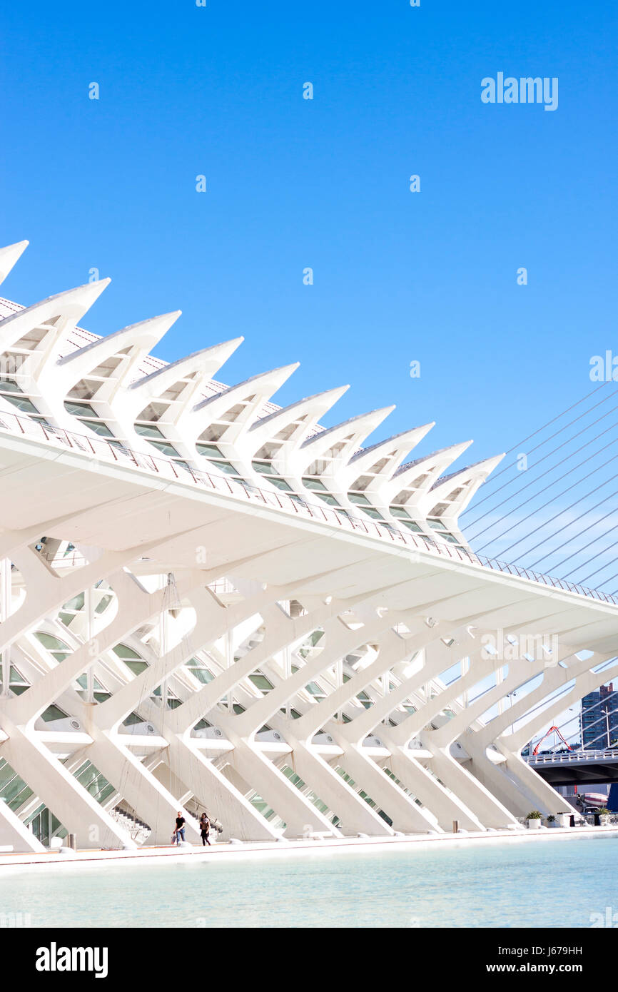 Prince Philip Science Museum. Valencia, Spain Stock Photo - Alamy